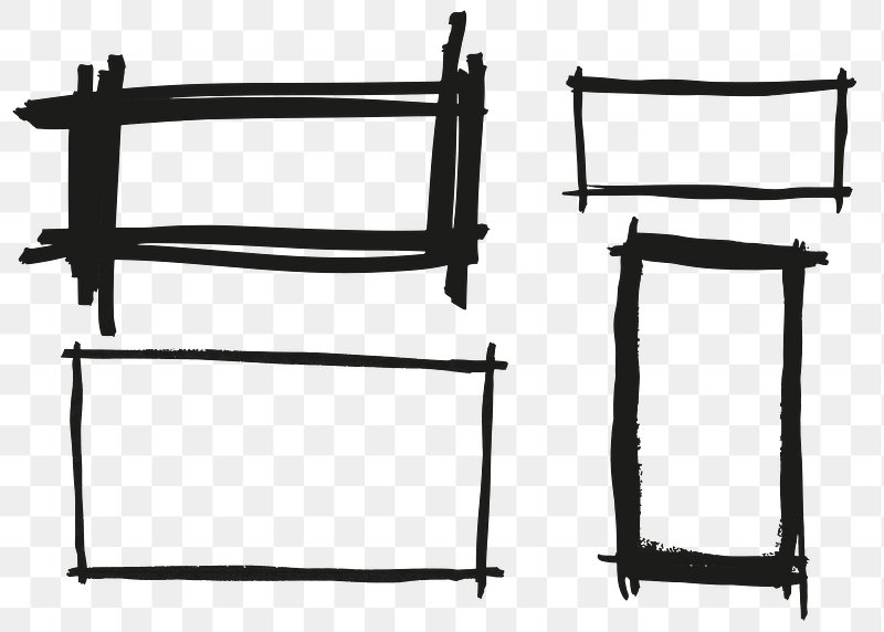 Transparent Rectangular Frame Set Images | Free Photos, PNG Stickers ...
