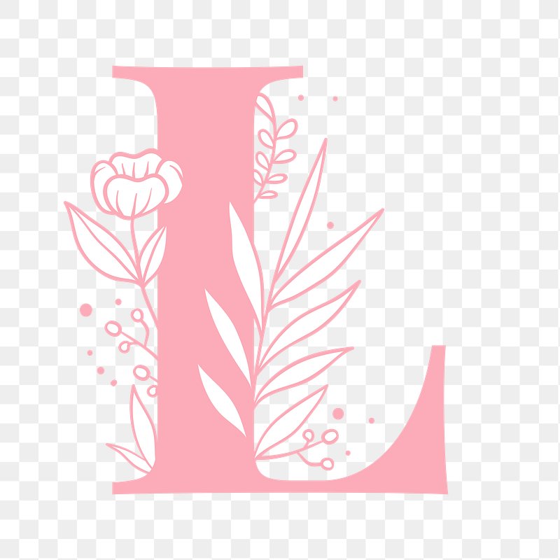Letter L Floral Images | Free Vectors, PNGs, Mockups & Backgrounds ...