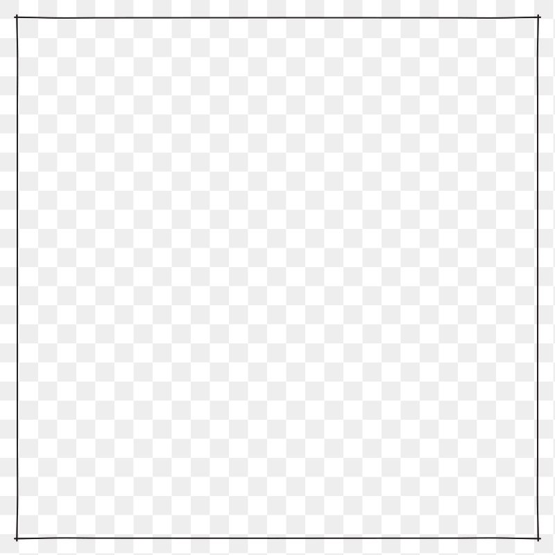 White Square With Black Outline