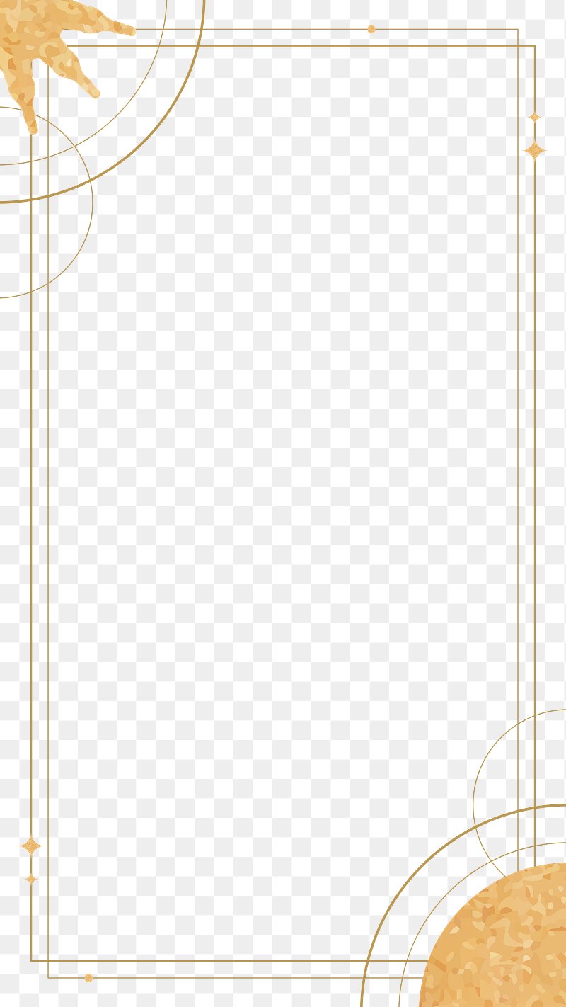 Gold sun and moon frame | Free PNG Sticker - rawpixel