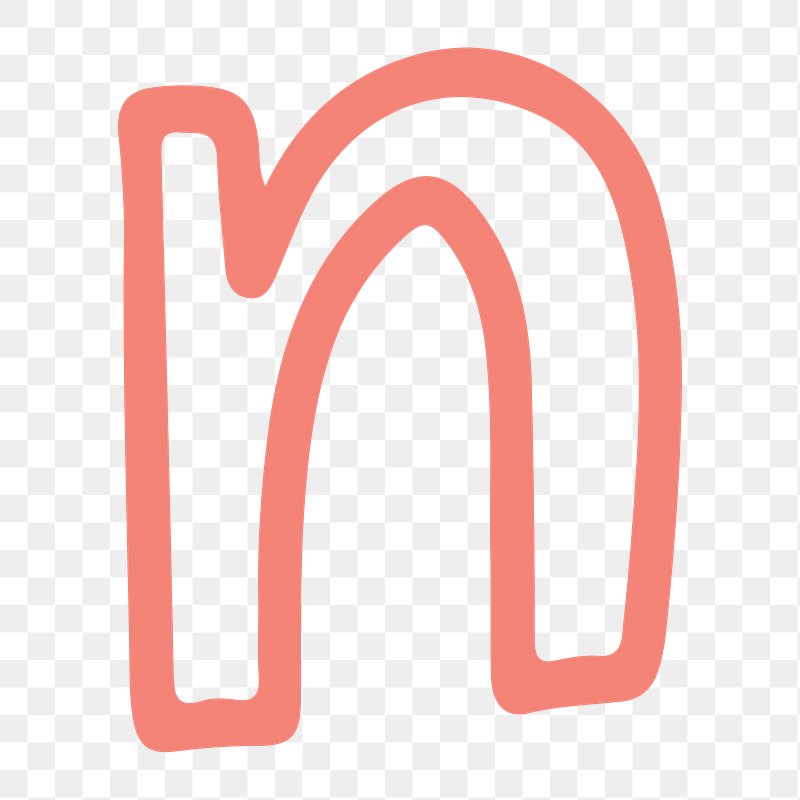 N Doodle Alphabet PNG Images | Free Photos, PNG Stickers, Wallpapers ...