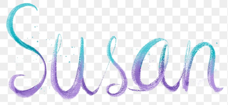 Susan png handwritten calligraphy font | Free PNG - rawpixel