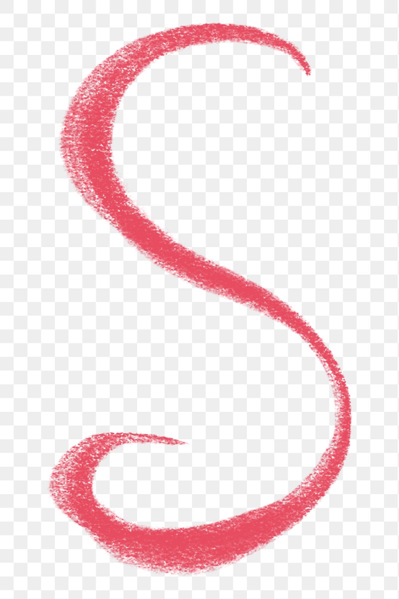 Red S Letter PNG Stickers Images | Free Photos, PNG Stickers ...