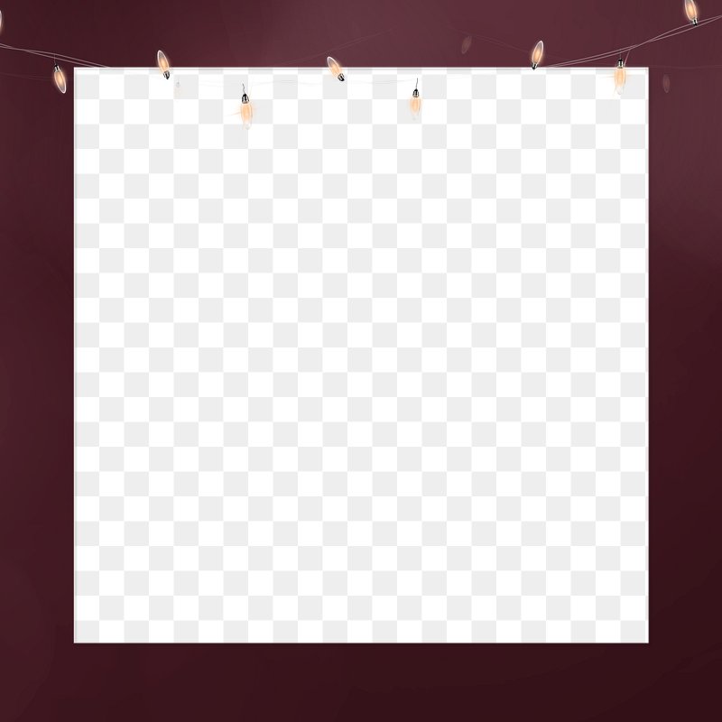 Frame png in red with string | Free PNG Sticker - rawpixel