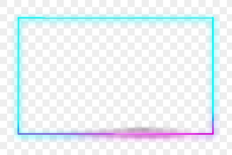 Neon Glow Border PNG Images | Free Vectors, PNGs, Mockups & Backgrounds ...