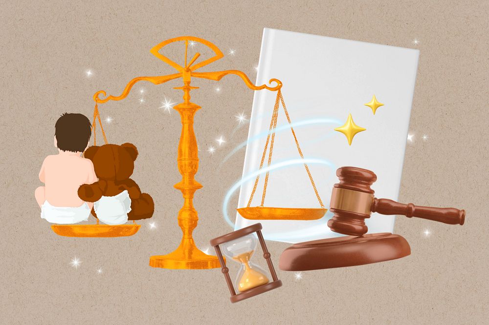 Justice collage remix, editable design | Premium Editable Design - rawpixel