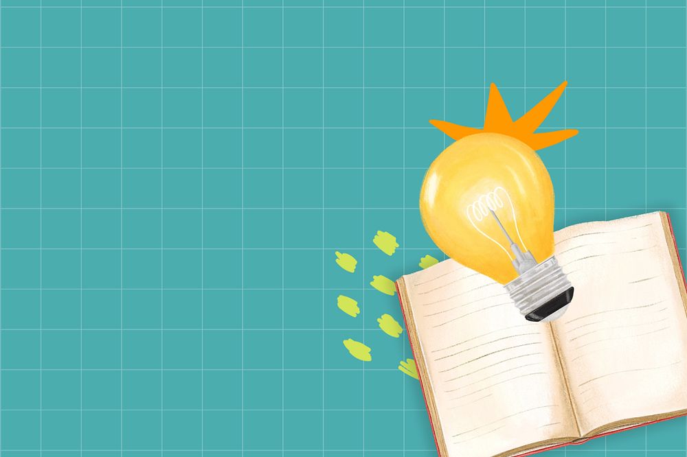 Creative idea background, book and | Premium Editable Design - rawpixel