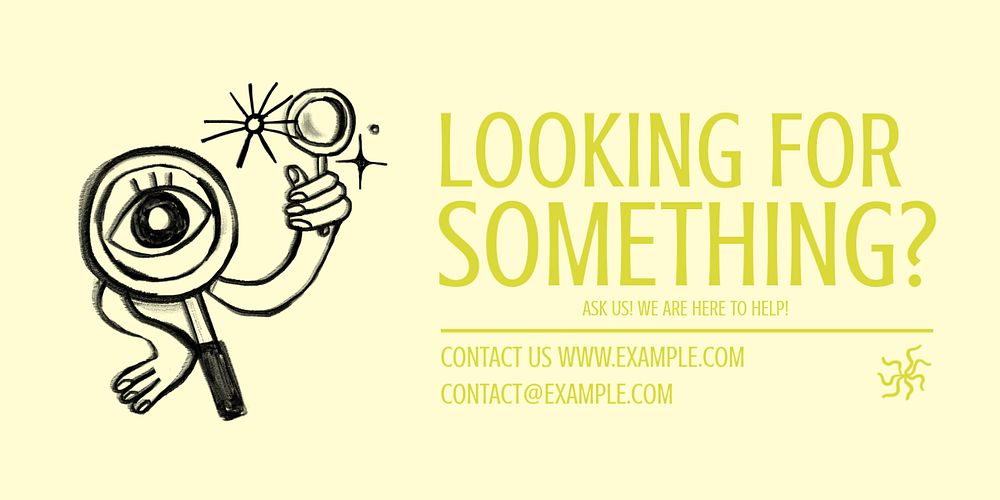 Customer services Twitter ad template, | Premium Editable Template ...