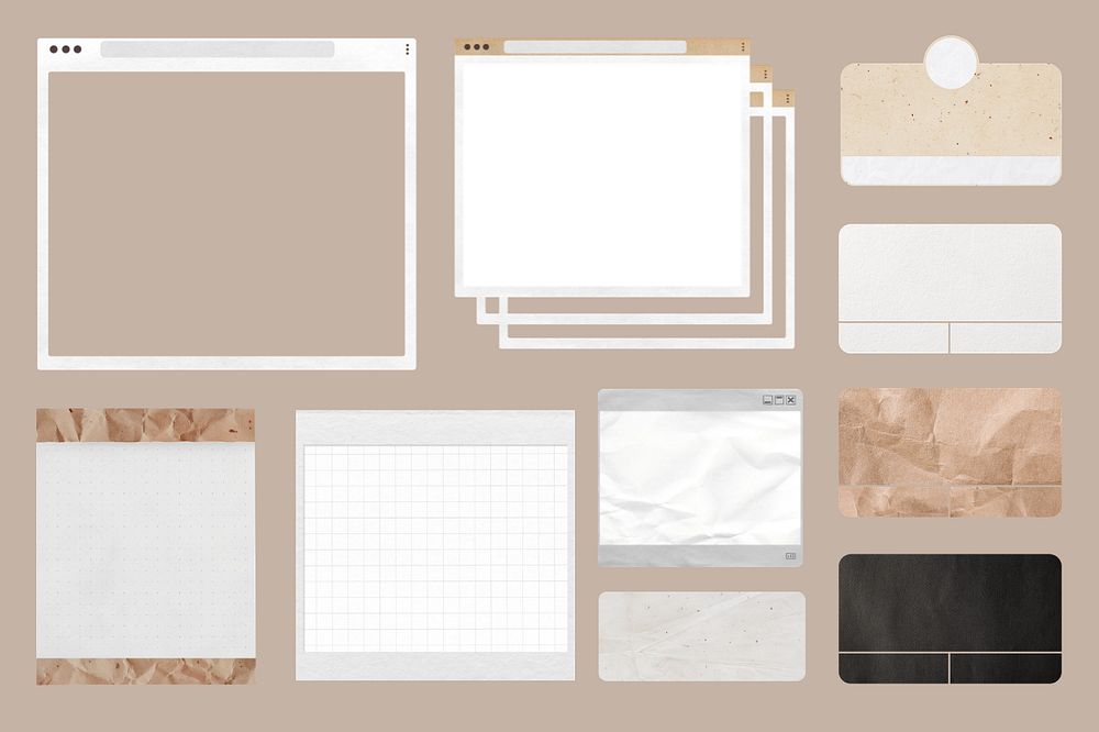 Message window, editable collage element | Premium Collage Maker - rawpixel