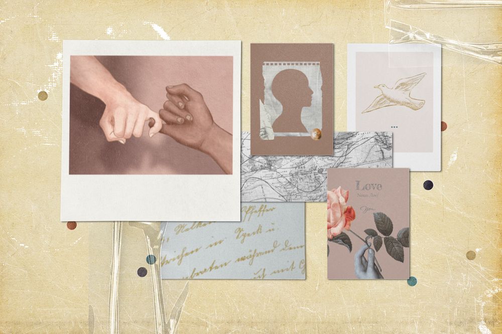 Aesthetic mood board mockup, editable | Premium Moodboard Maker - rawpixel