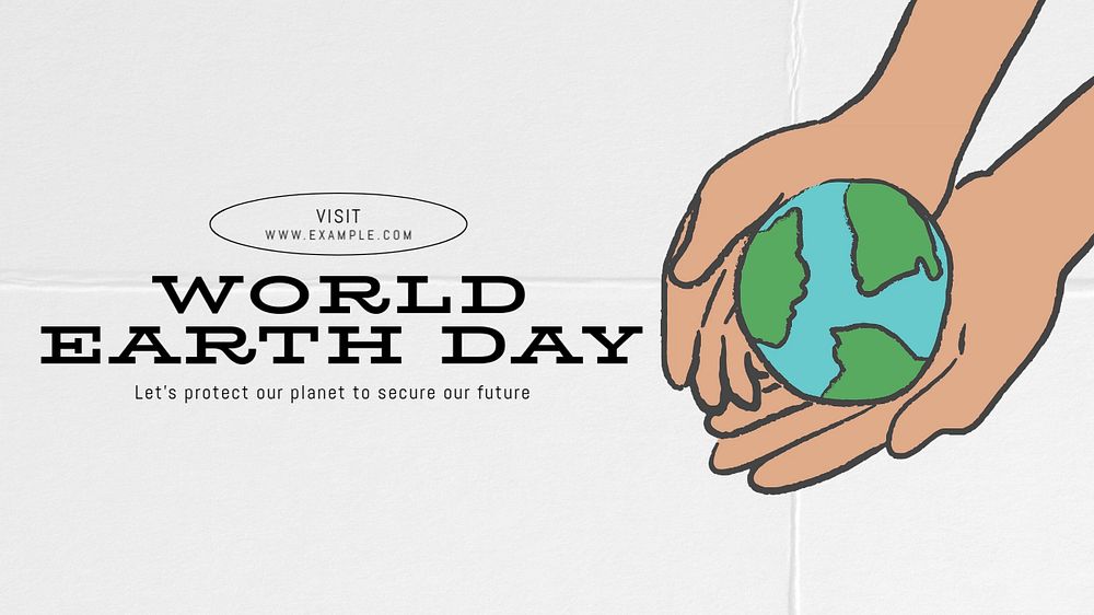 World earth day blog banner | Free Editable Template - rawpixel