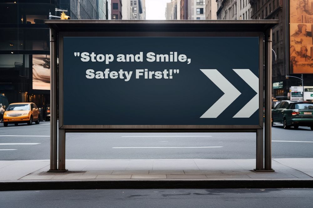 Street billboard sign editable mockup | Premium Mockup Generator - rawpixel