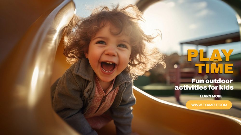 Play time blog banner template, | Premium Editable Template - rawpixel