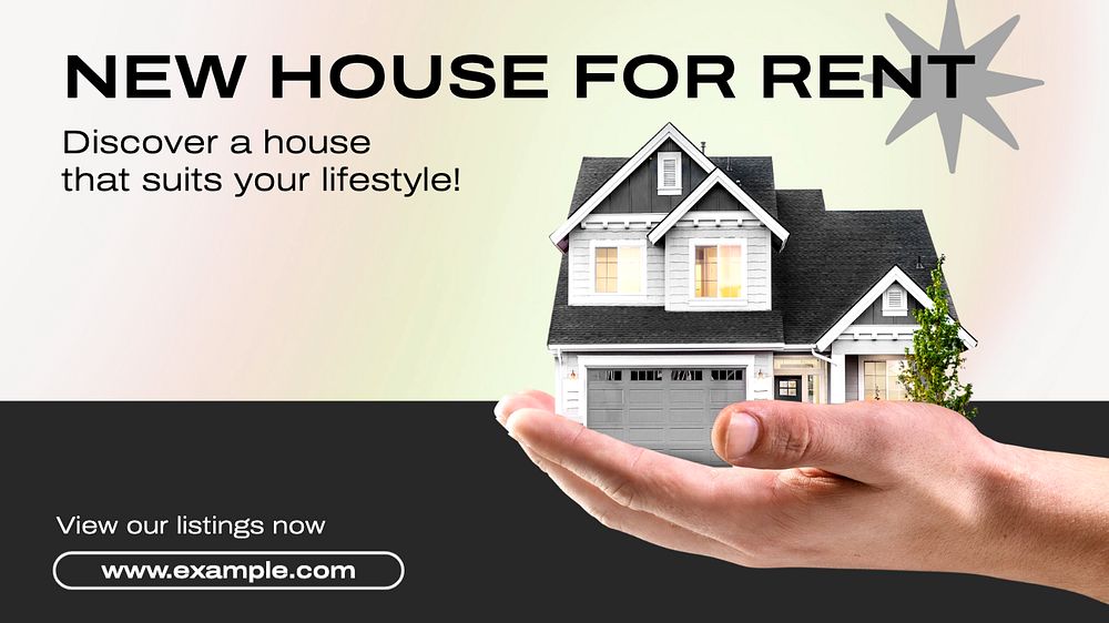 New house blog banner template, | Premium Editable Template - rawpixel