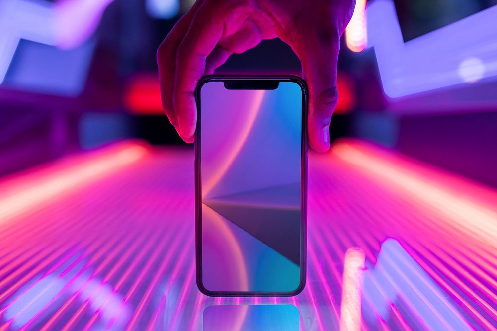 Editable mobile phone screen mockup | Premium Mockup Generator - rawpixel