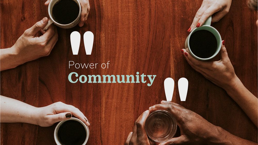 Diverse community banner template, people | Premium Editable Template ...