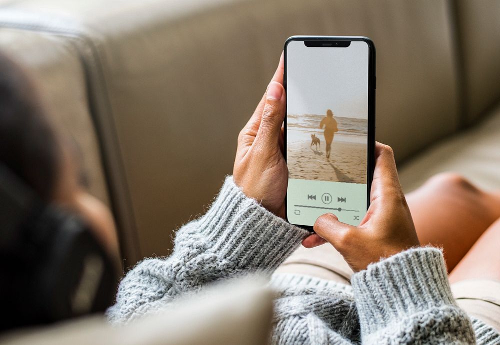 Editable phone screen mockup design | Premium Mockup Generator - rawpixel