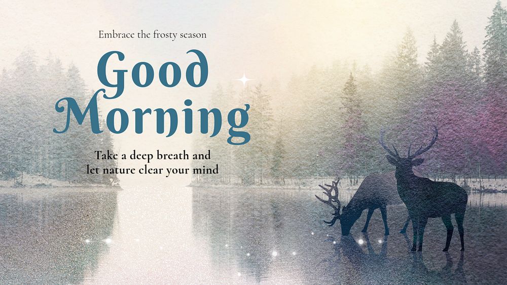 Good morning blog banner template, | Premium Editable Template - rawpixel