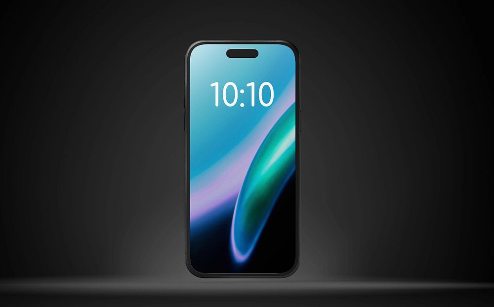 Mobile phone screen editable mockup | Premium Mockup Generator - rawpixel