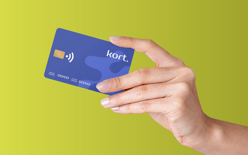 Editable credit card mockup, contactless | Premium Mockup Generator ...