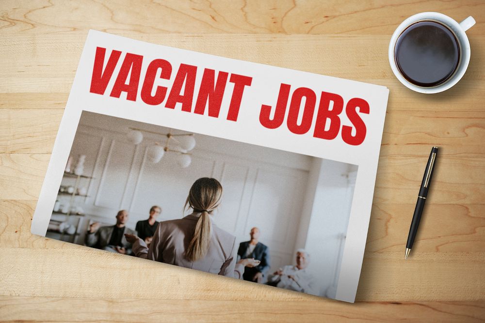 Newspaper mockup, editable flat lay | Premium Mockup Generator - rawpixel