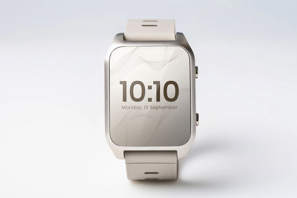 Smartwatch screen mockup, editable design | Premium Mockup Generator ...