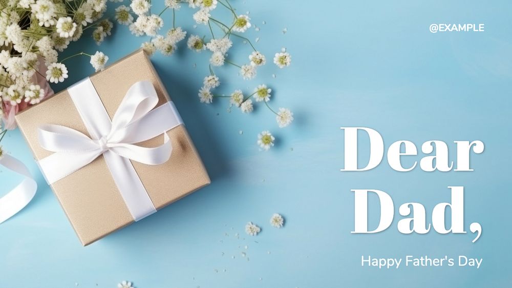 Dear dad blog banner template | Premium Editable Template - rawpixel