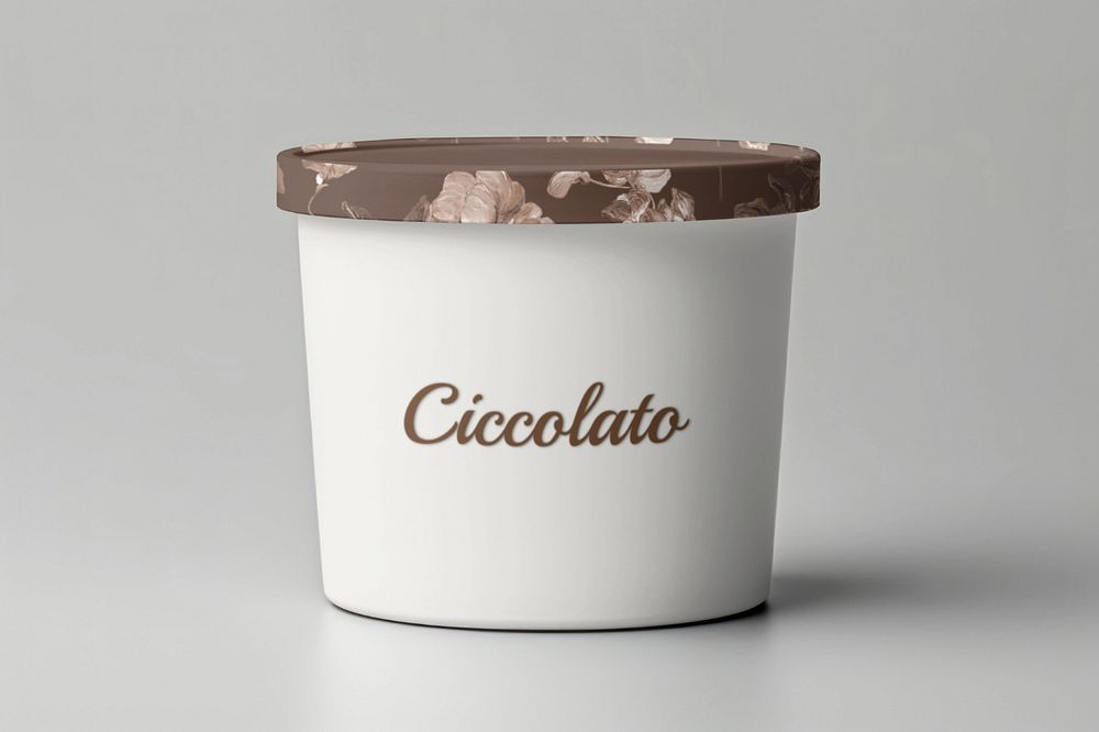 Paper food container mockup, editable | Premium Mockup Generator - rawpixel