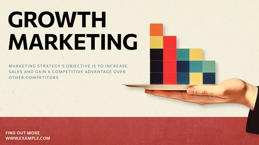 Growth marketing blog banner template | Premium Editable Template ...