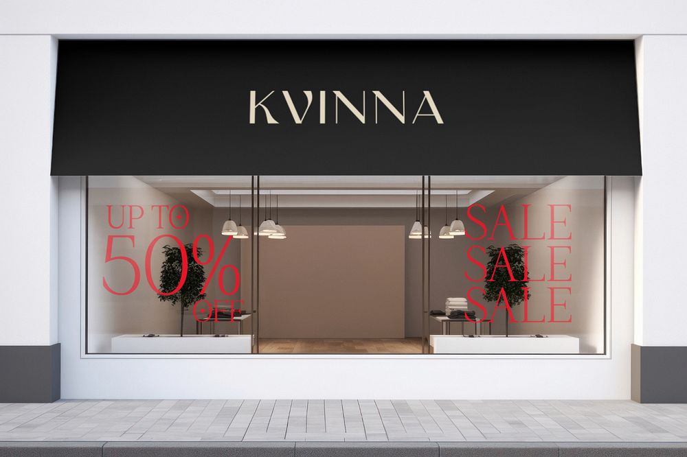 Shop canopy mockup, editable product | Premium Mockup Generator - rawpixel