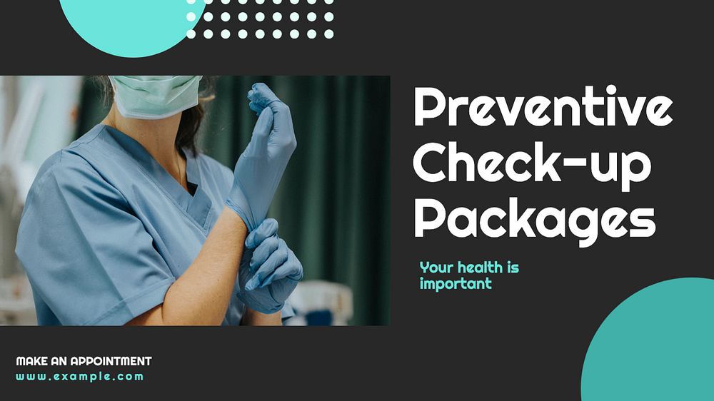 Preventive health checkup blog banner | Premium Editable Template ...