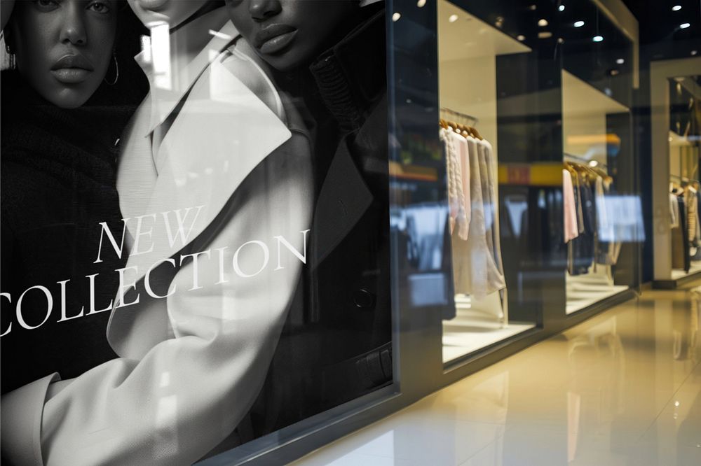 Clothes shop front sign | Free Mockup Generator - rawpixel