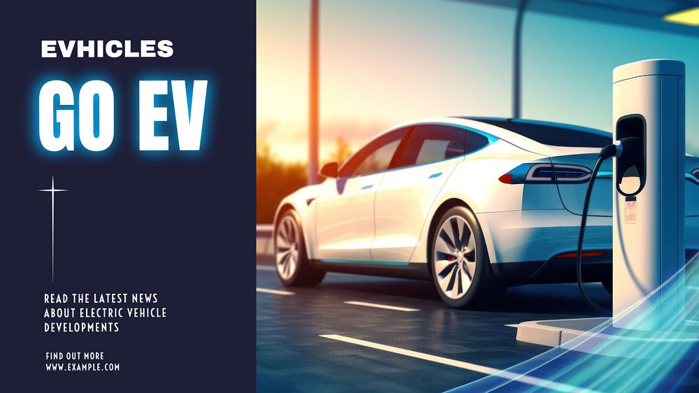 Go EV blog banner template | Premium Editable Template - rawpixel