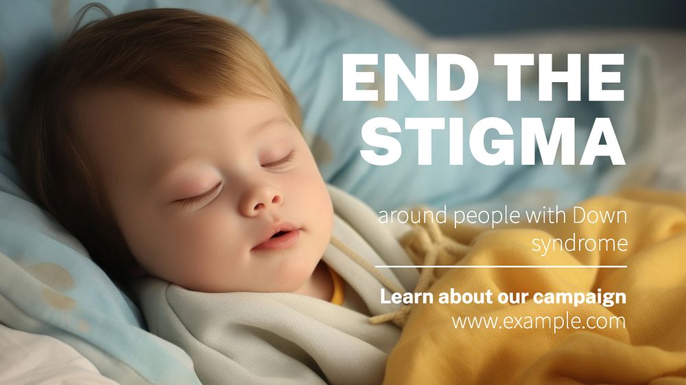 syndrome stigma blog banner template | Premium Editable Template - rawpixel