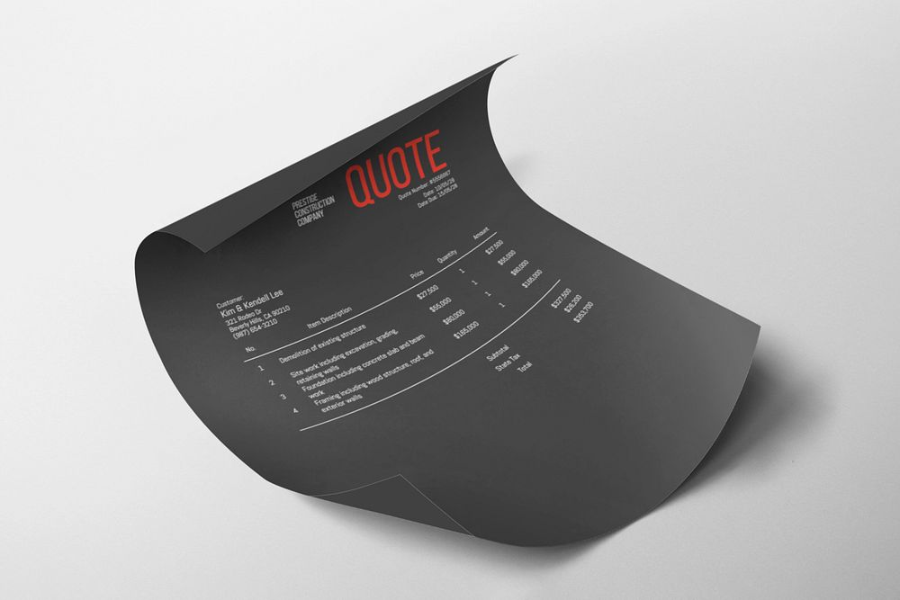 Fold quote paper mockup, editable | Free Mockup Generator - rawpixel