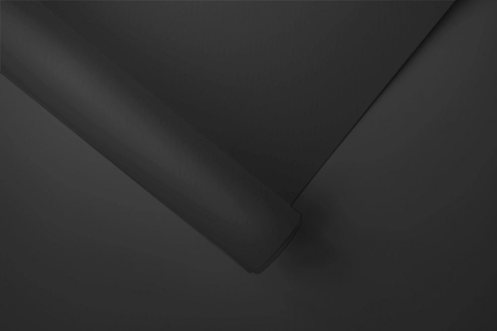 Rolled black poster mockup, editable | Free Mockup Generator - rawpixel