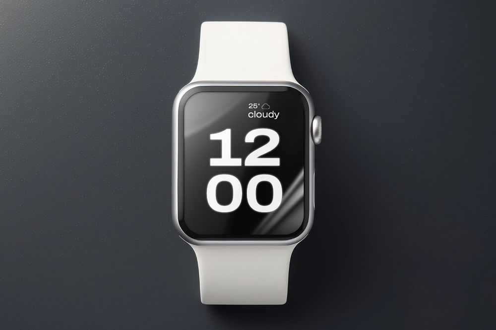 Smartwatch screen mockup, editable design | Premium Mockup Generator ...