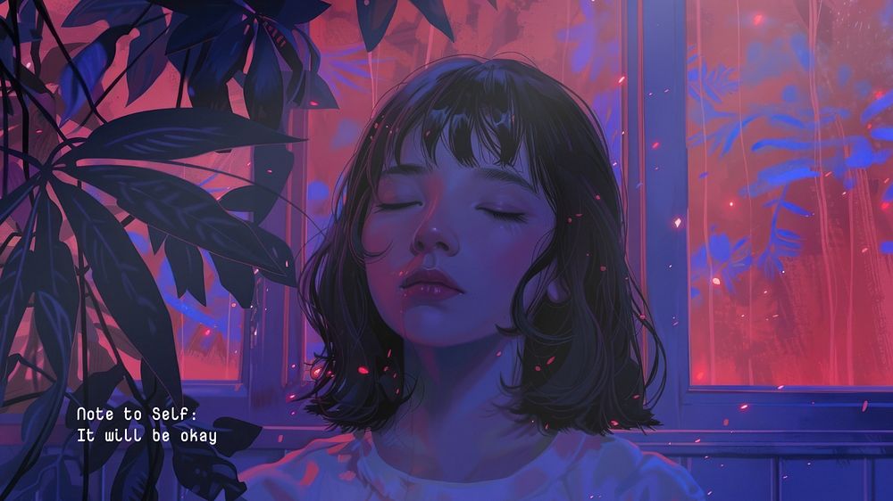 Note self quote blog banner | Premium Editable Template - rawpixel