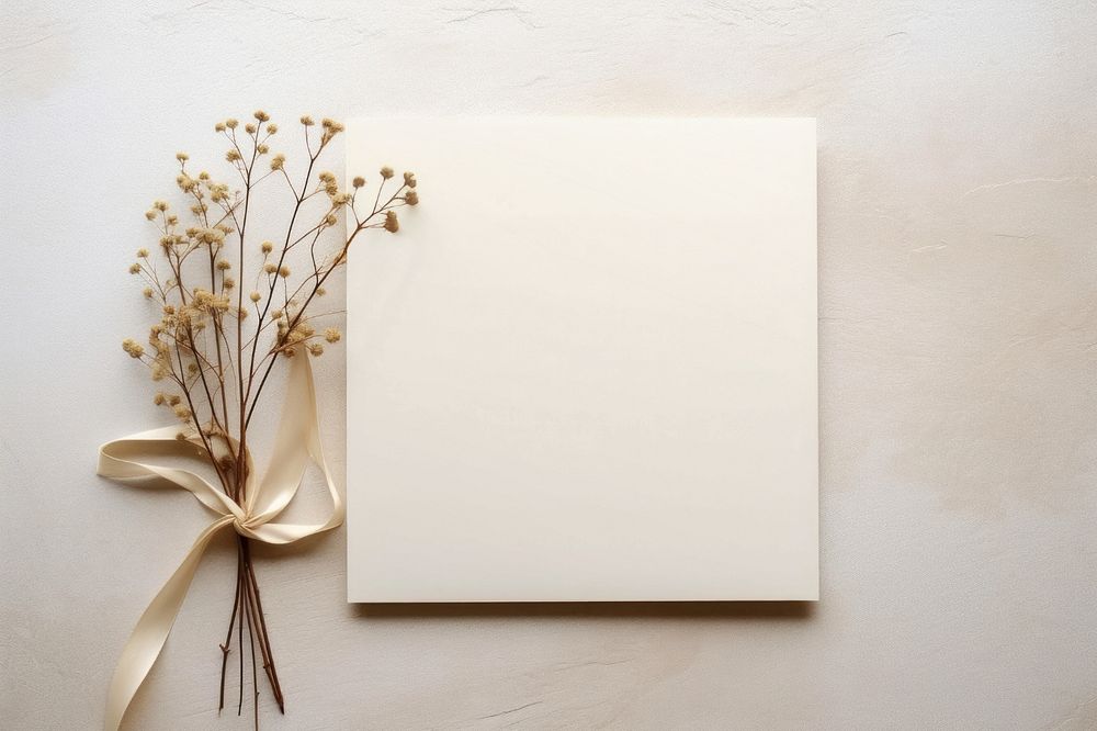 Invitation card flat lay mockup, | Free Mockup Generator - rawpixel