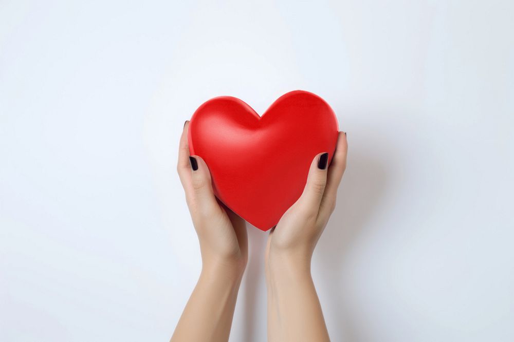 Heart mockup, editable design | Premium Mockup Generator - rawpixel