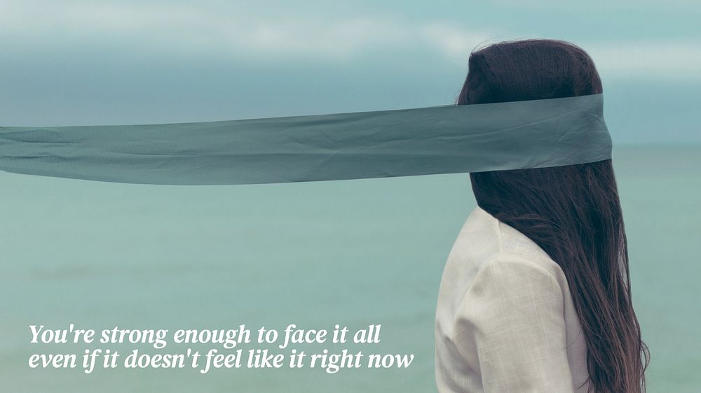 Strength quote blog banner template | Premium Editable Template - rawpixel