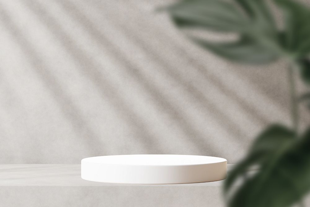 Minimal botanical product display background, | Premium Scene Creator ...