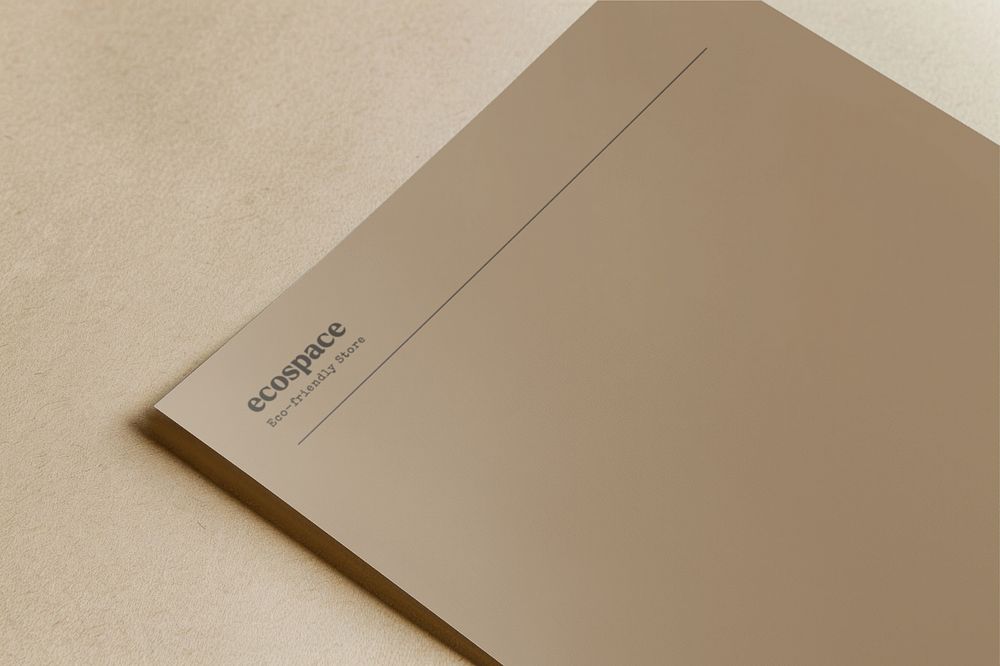 Brown paper mockup, editable design | Premium Mockup Generator - rawpixel