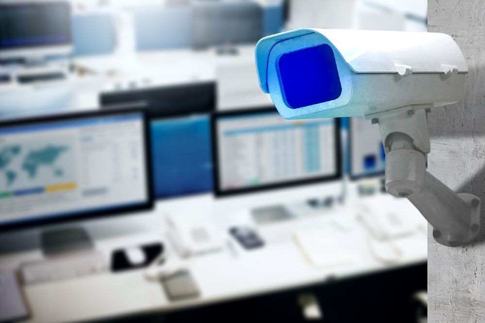 CCTV camera security technology remix | Premium Editable Design - rawpixel