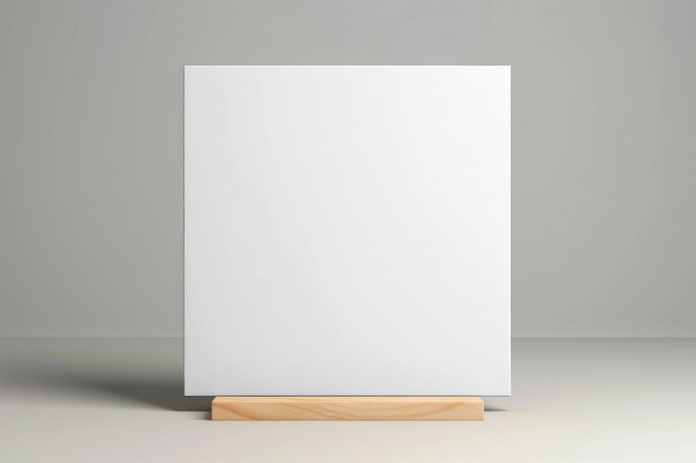 Minimalist square canvas mockup | Premium Mockup Generator - rawpixel