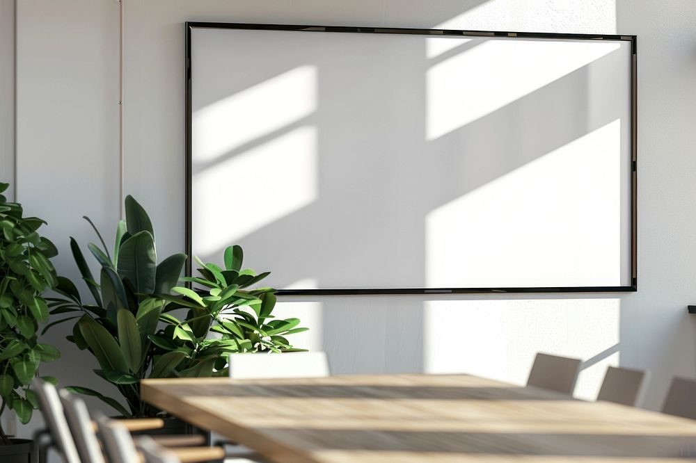 Modern office meeting room mockup | Premium Mockup Generator - rawpixel