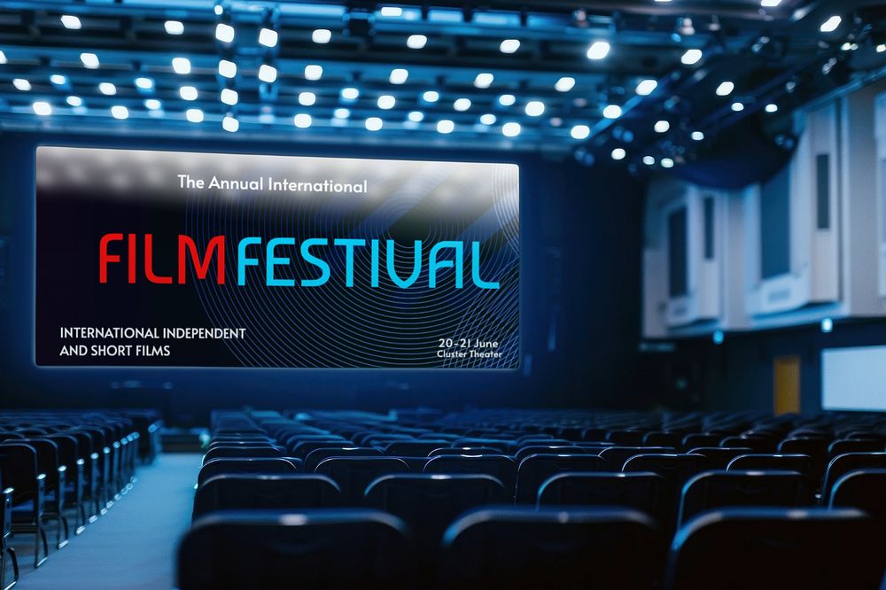 Editable cinema screen mockup design | Premium Mockup Generator - rawpixel