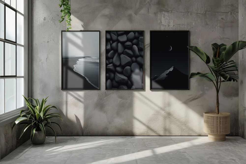 Editable photo frame mockups design | Premium Mockup Generator - rawpixel