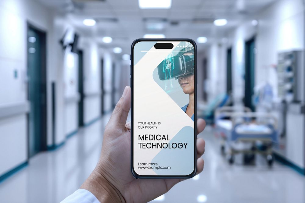 Editable phone screen mockup | Premium Mockup Generator - rawpixel