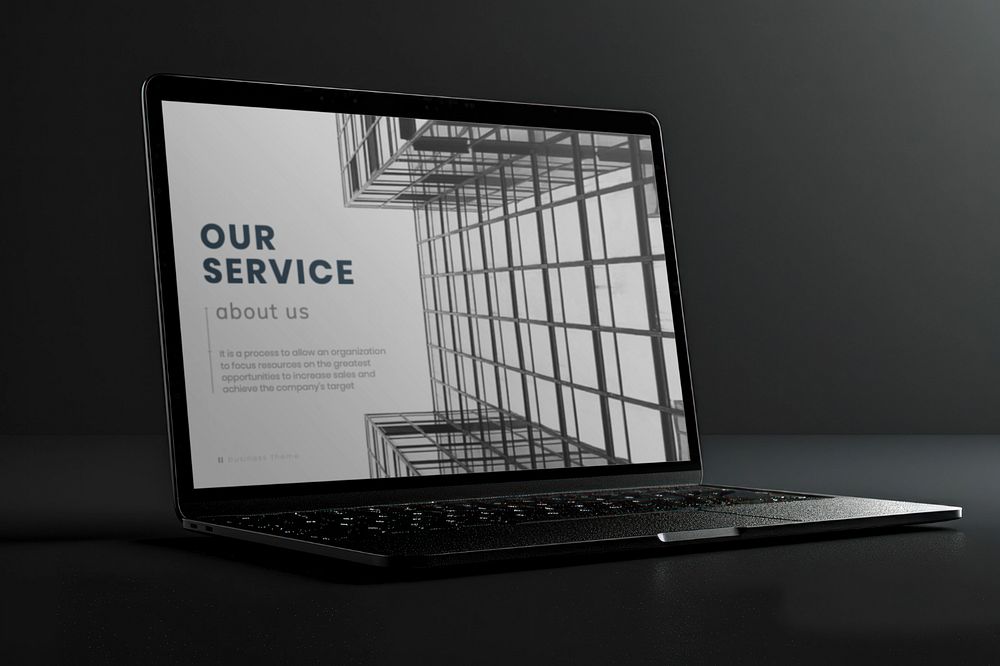 Editable laptop screen mockup | Premium Mockup Generator - rawpixel